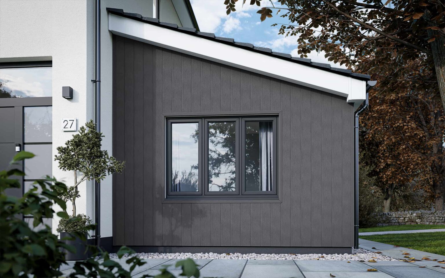 Duraclad Charcoal Cladding – My Home & Garden